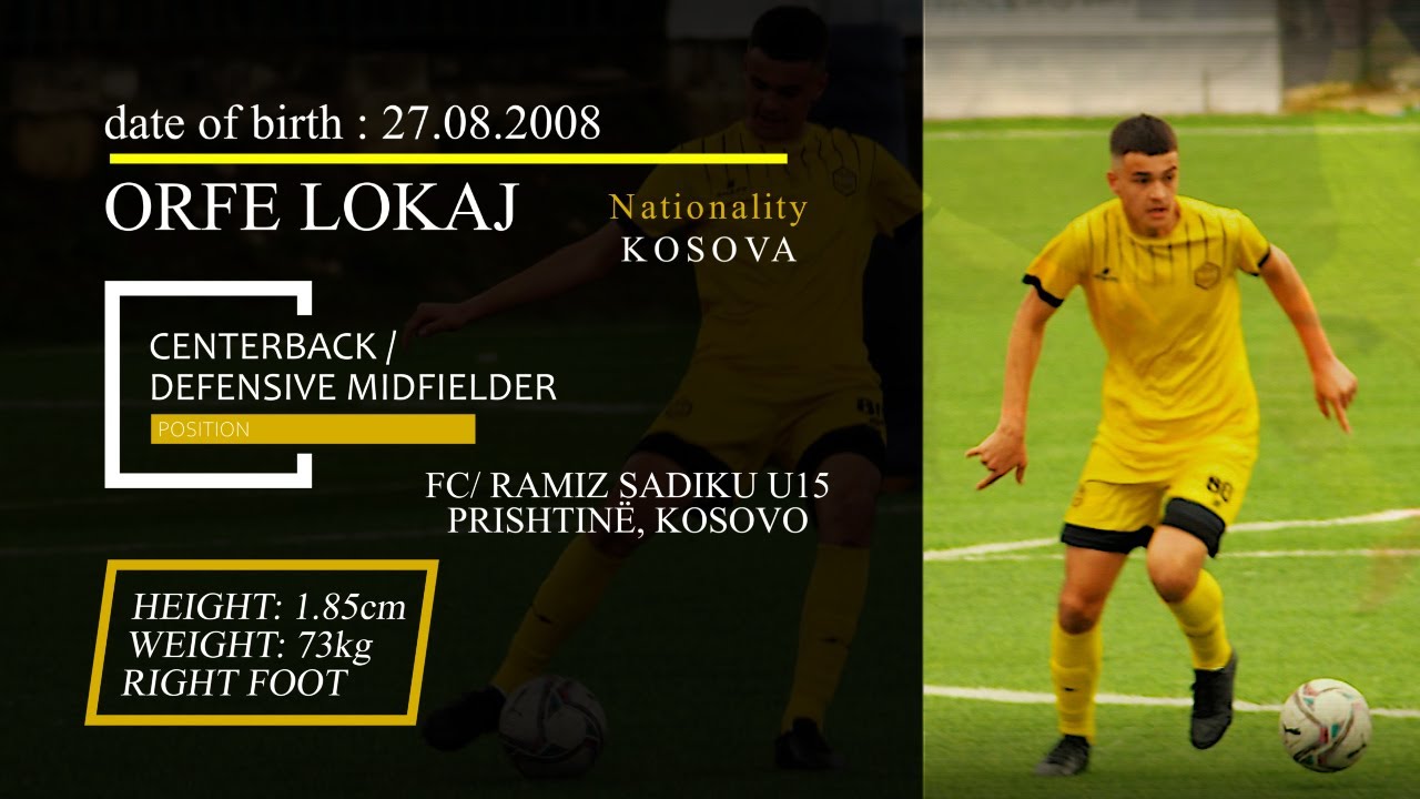 KF RAMIZ SADIKU U15 Highlights 2022 / 2023 - YouTube