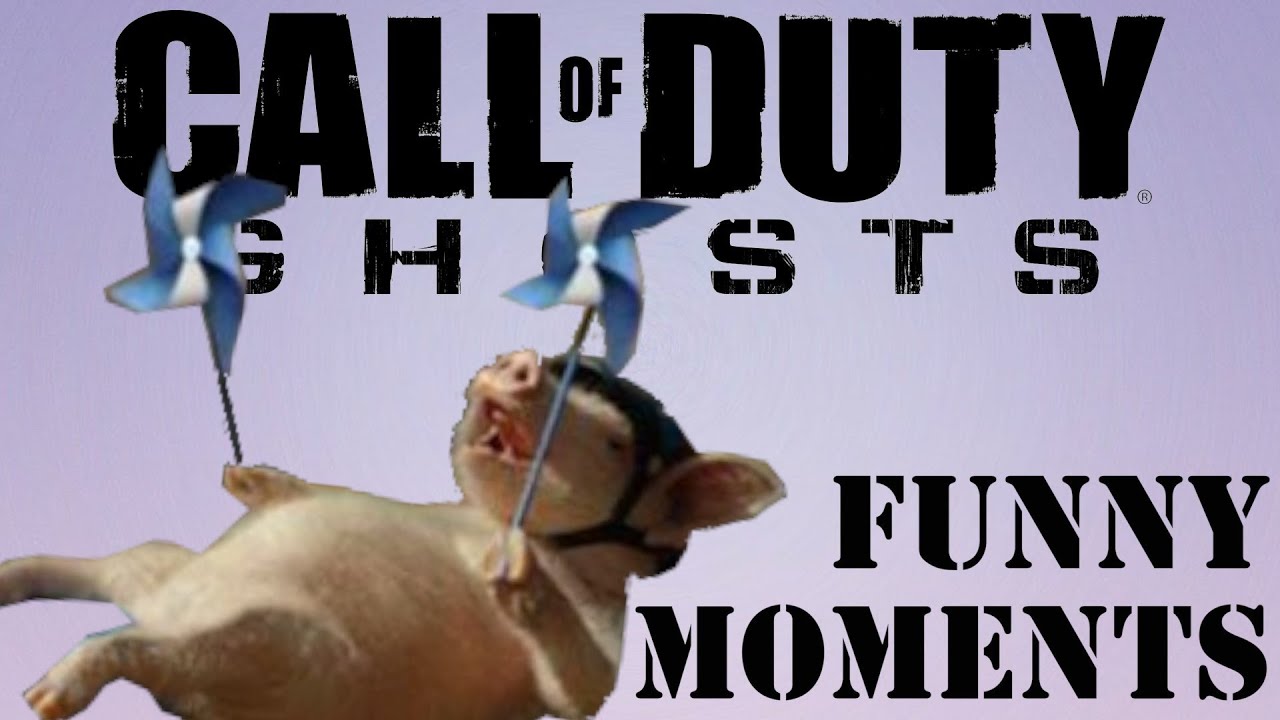 CoD Ghosts Random Funny Moments - Corpse Launches, Log Trap, Death ...