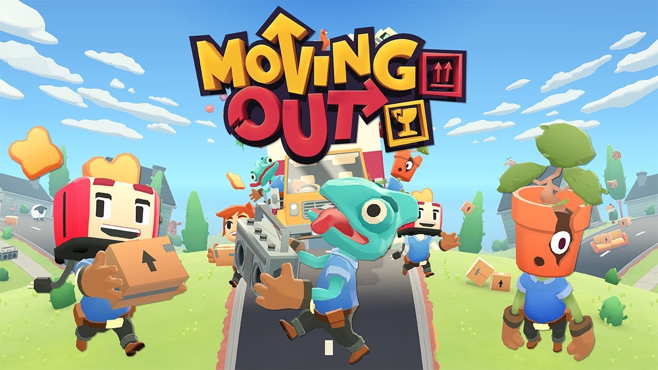 Moving Furniture with Friends! - Moving Out (Early Build) - YouTube
