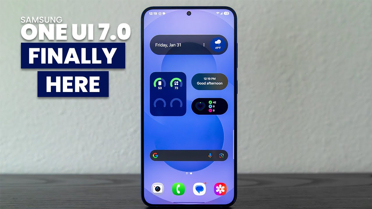 Samsung One UI 7.0 Update - FINALLY HERE! - YouTube
