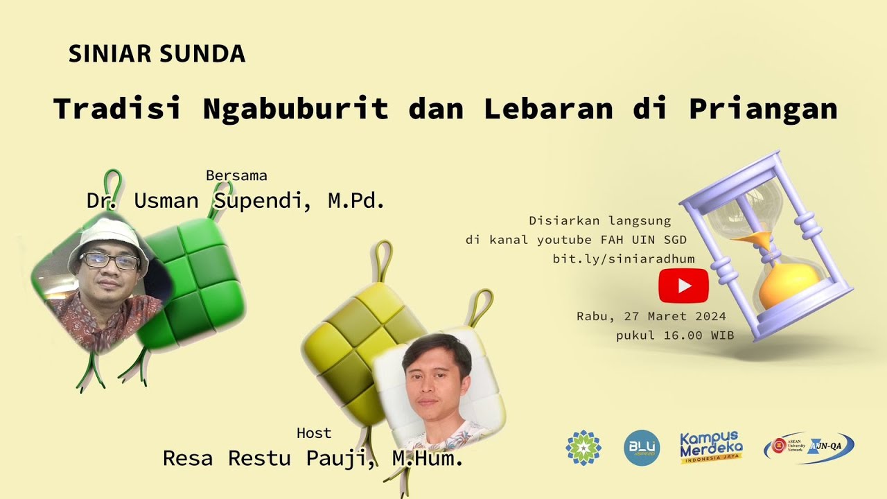 Siniar Sunda | Dr. Usman Supendi, M.Pd. - "Tradisi Ngabuburit dan ...