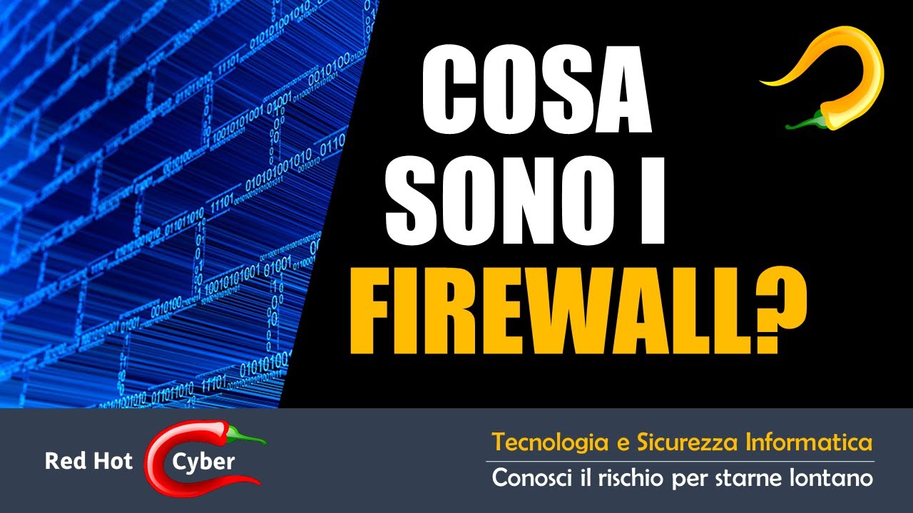I Firewall - una breve spiegazione per comprenderli meglio - YouTube