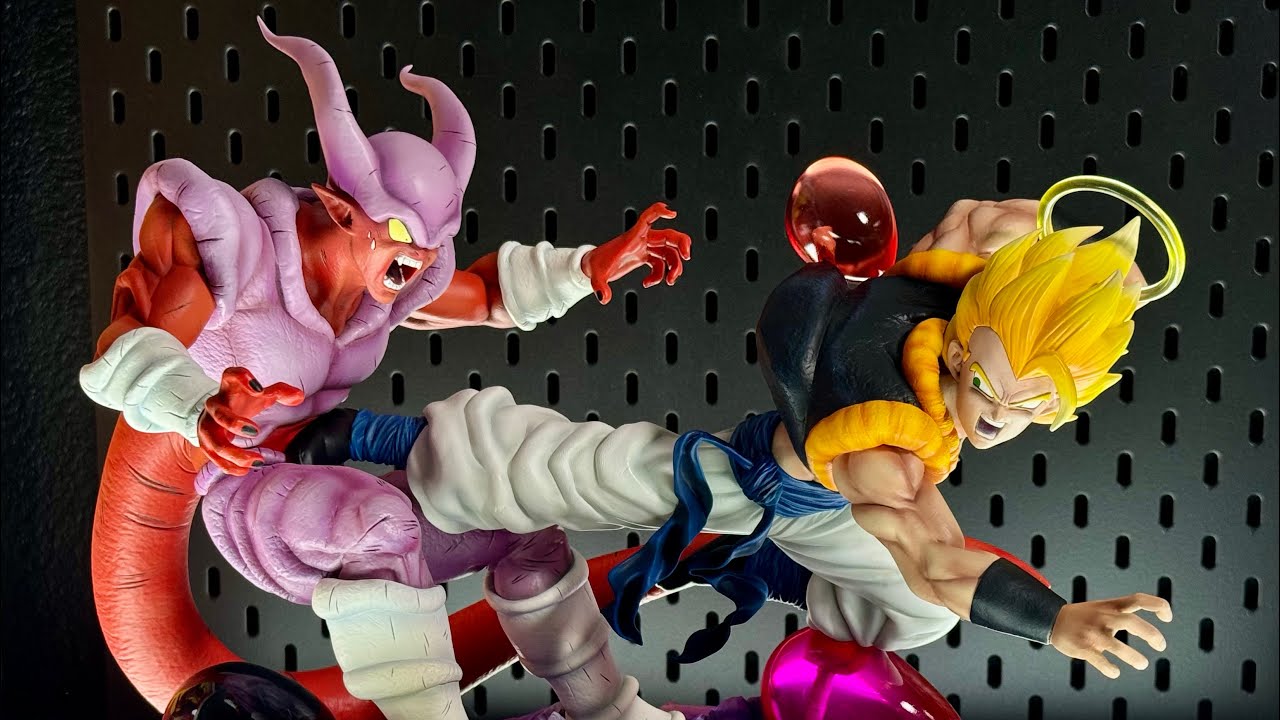 Shogun Studio Gogeta vs Janemba Statue - YouTube