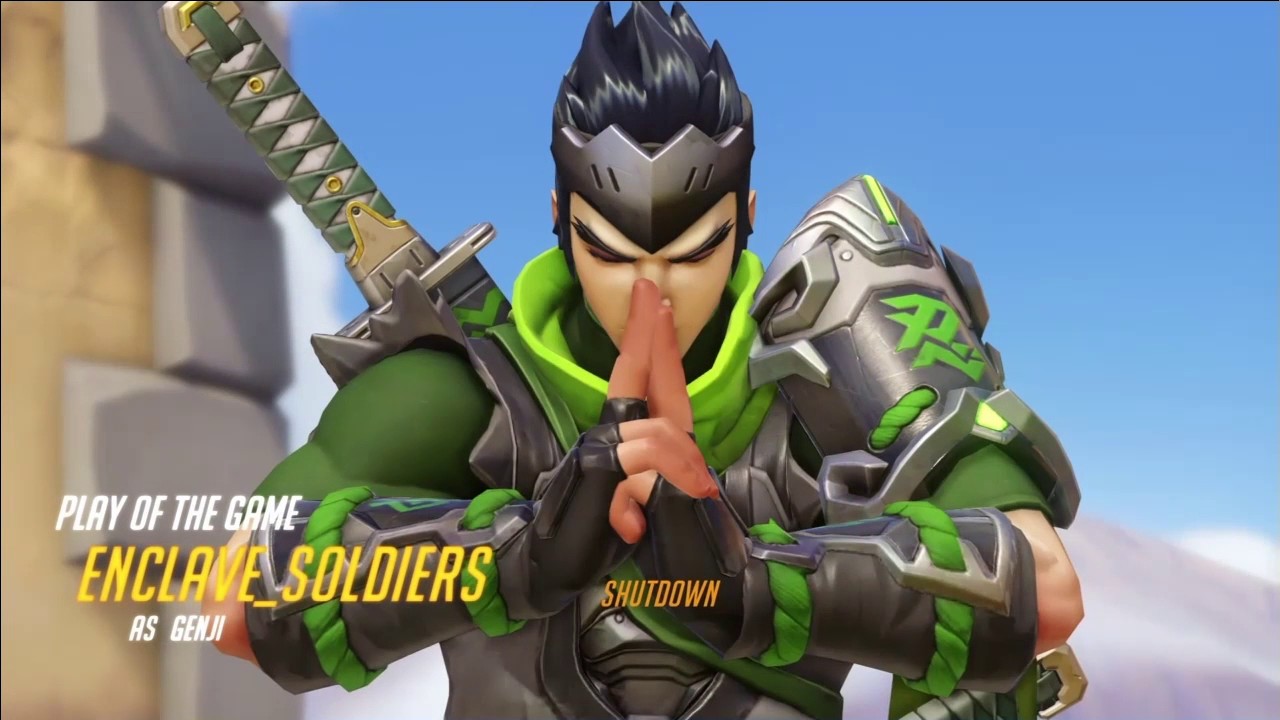 Overwatch: Genji POTG #1 - YouTube
