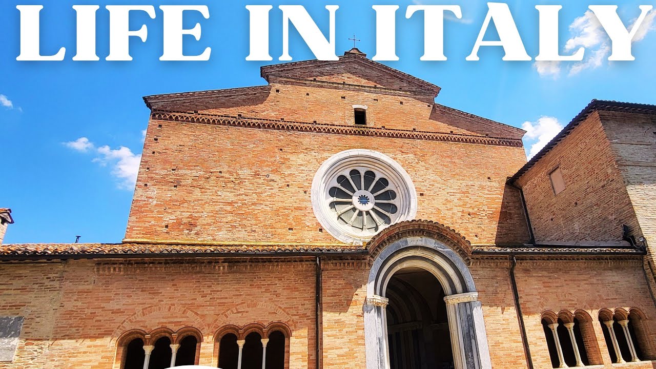[Vlog] Daily life in Italy 🇮🇹, Today I visited the unseen parts of ...