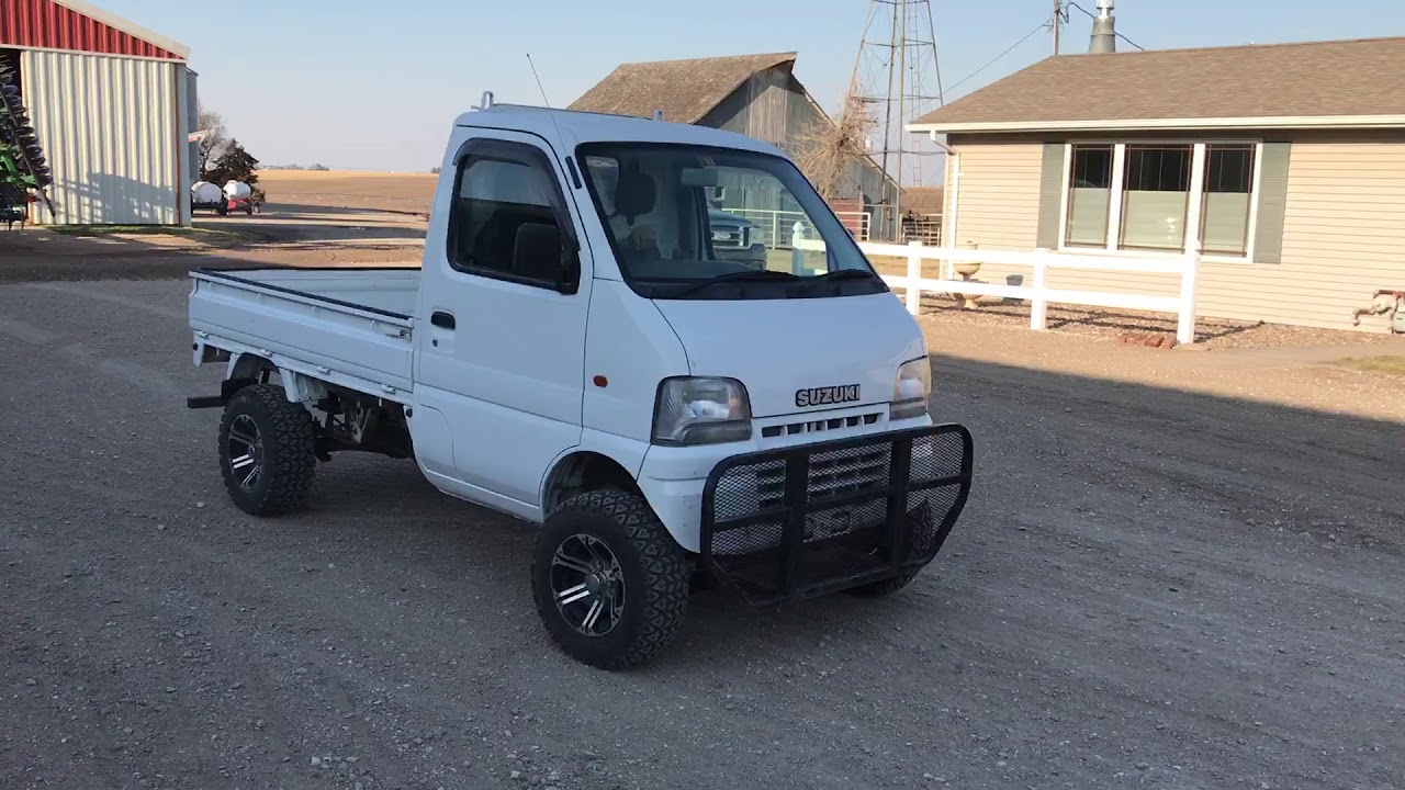 em3152 2000 Suzuki GD/DB52T 4WD Mini-Truck Selling on BigIron 4-25-18 ...
