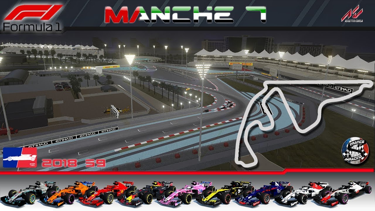[AC] Ch. FORMULE 1 by EvoF1 - Abu Dhabi - S09 M7 - YouTube