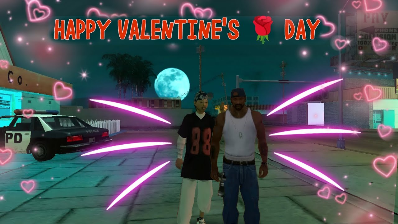 GTA San Andreas valentine's day special 💕 cj love's 😘 Denise ️ LOVE ...