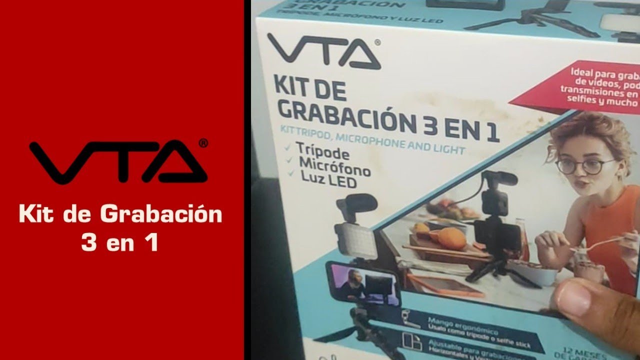 Kit de Grabación 3 en 1 (VTA) | Reseña y Tutorial - YouTube
