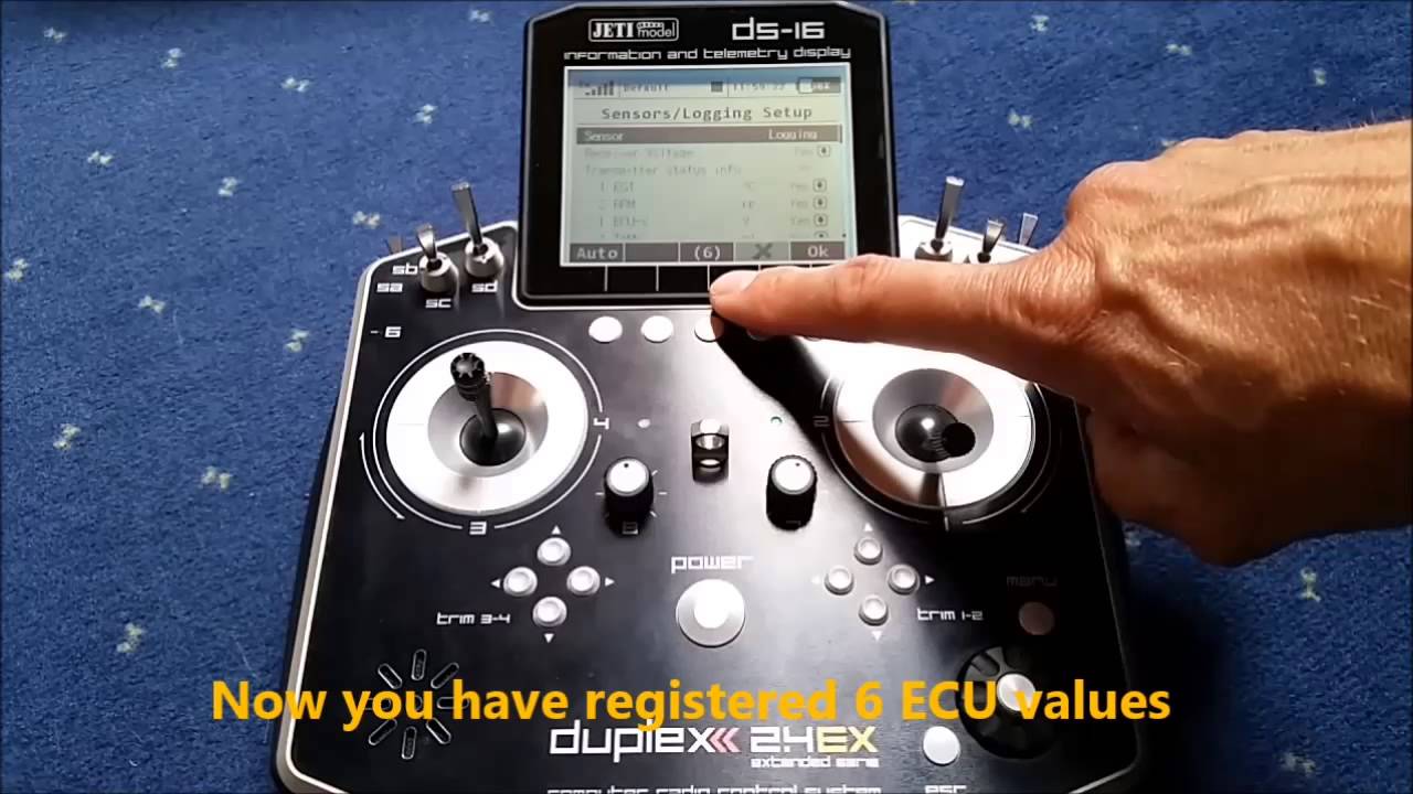 JJXC EX Jeti TX registration #1 - YouTube