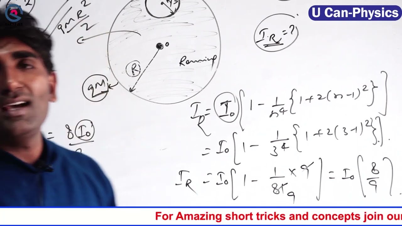 ️‍🔥Ultimate short trick, Moment of inertia | NEET/JEE 2023 | U Can ...
