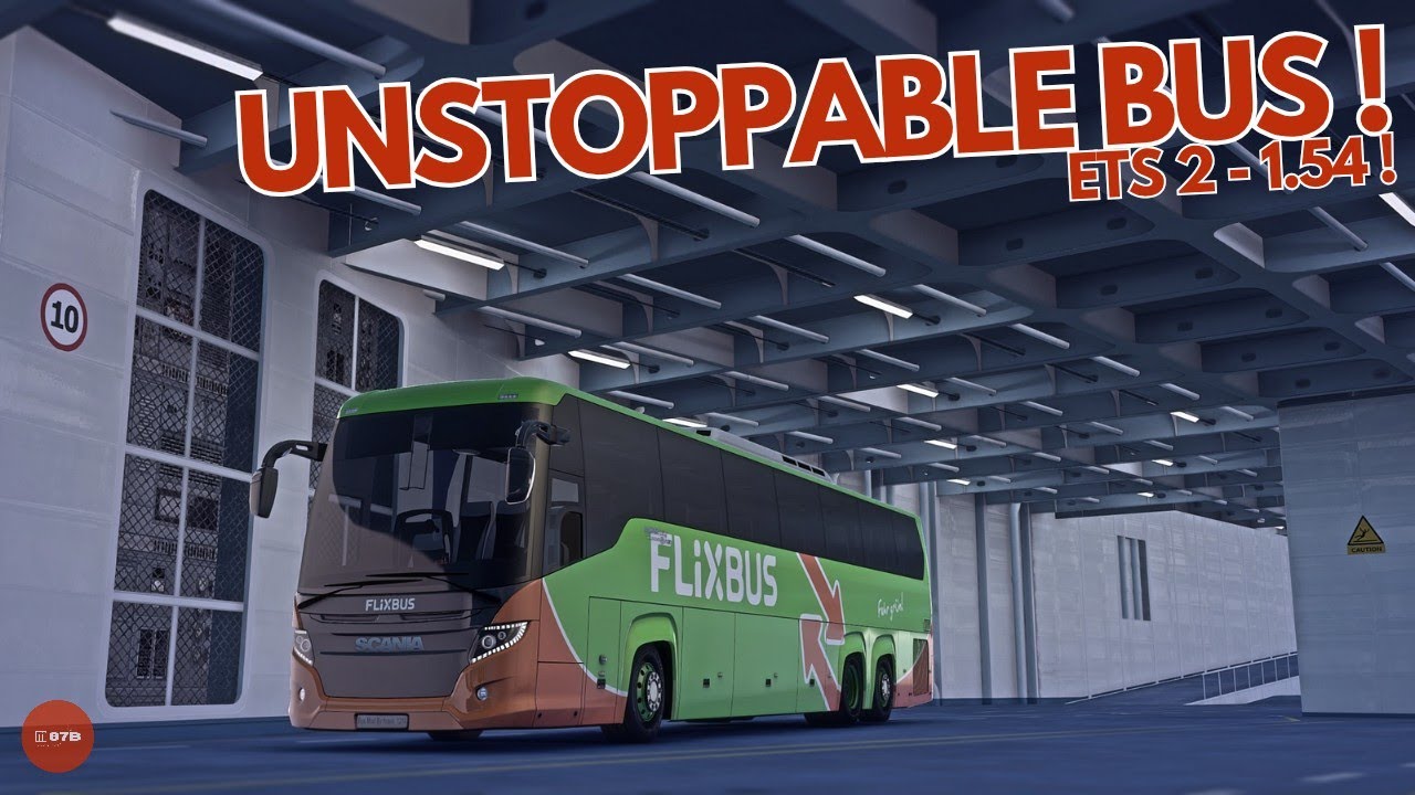 🙌 UNSTOPPABLE BUS ! ETS 2 - 1.54 ! - YouTube
