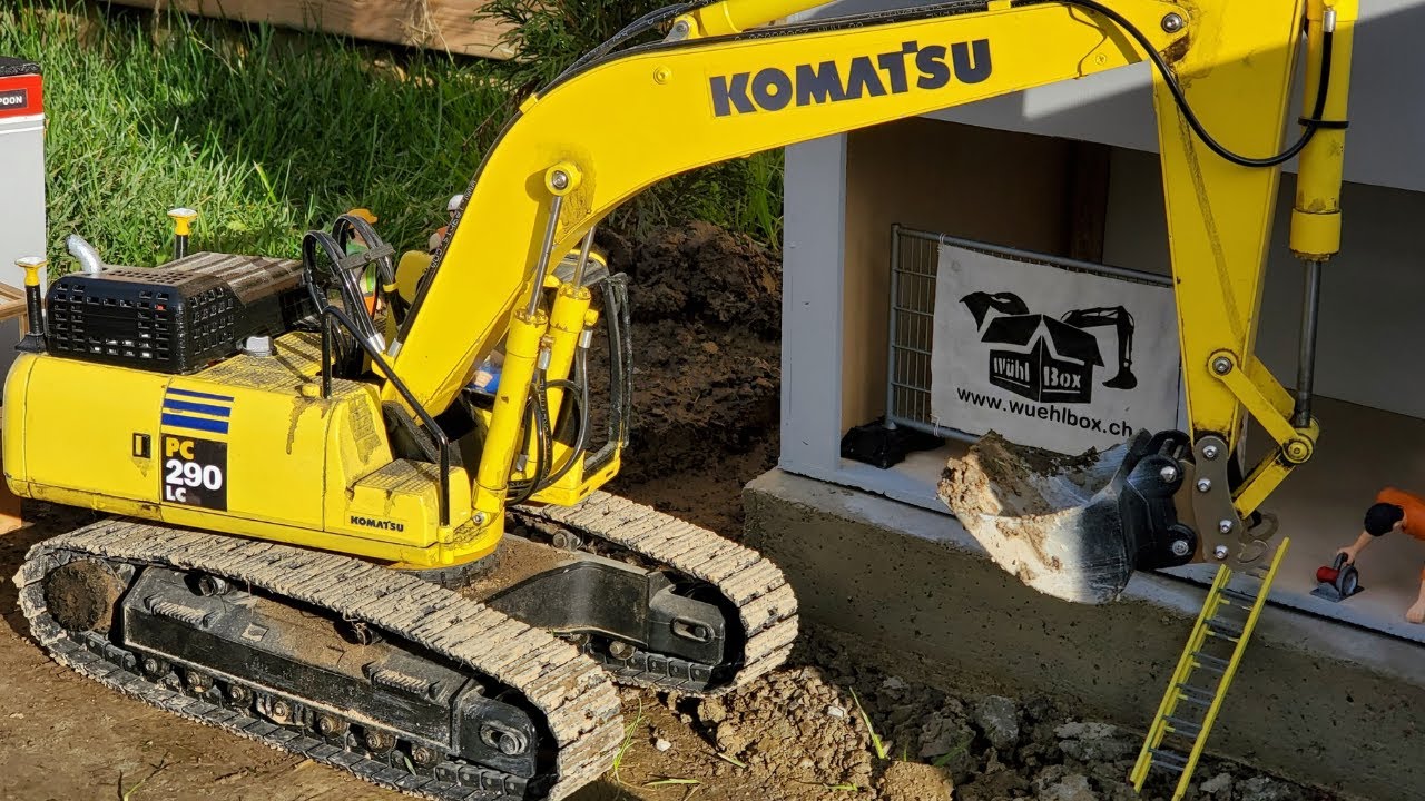 The Most Amazing And Realistic RC Hydraulic Excavator In 1:16 Scale ...