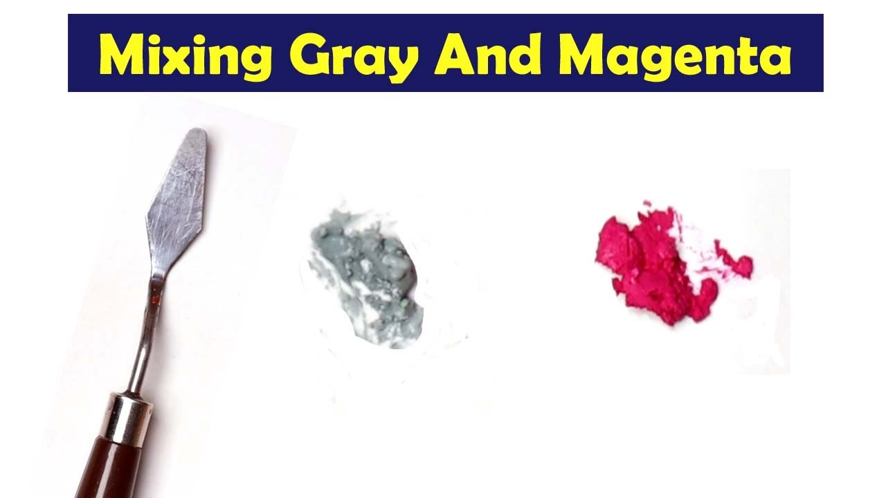 Mixing Gray And Magenta - What Color Make Gray And Magenta - Mix ...