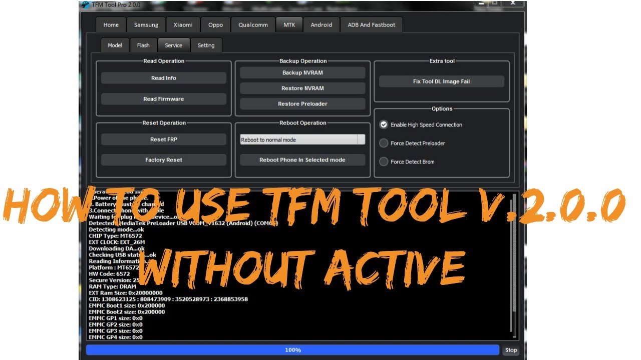 How To Use TFM Tool V 2 0 0 Without Active Free - YouTube