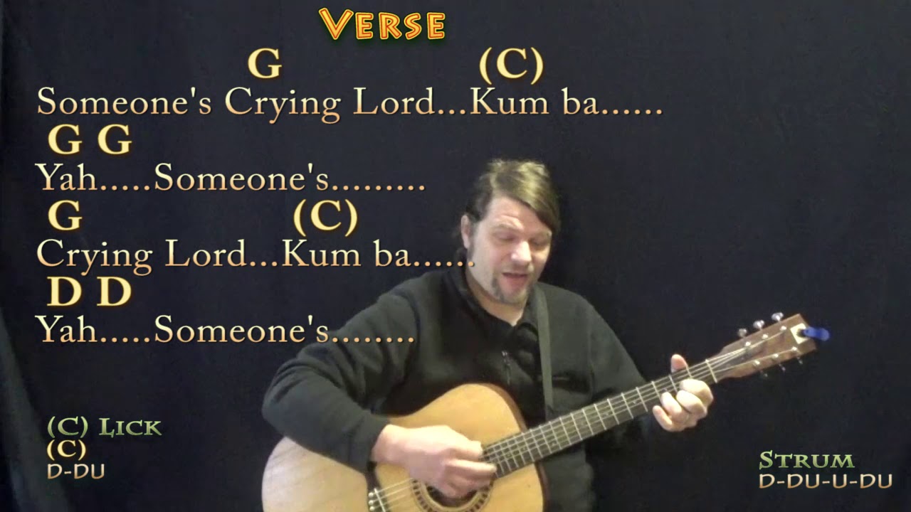 Kumbaya - Guitar Cover in G with Chords/Lyrics - YouTube