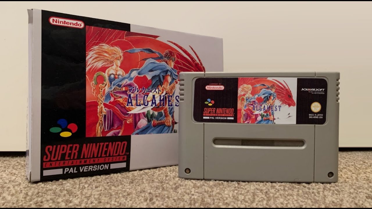 MAKING A SNES REPRODUCTION CART ALCAHEST AND BOX - YouTube