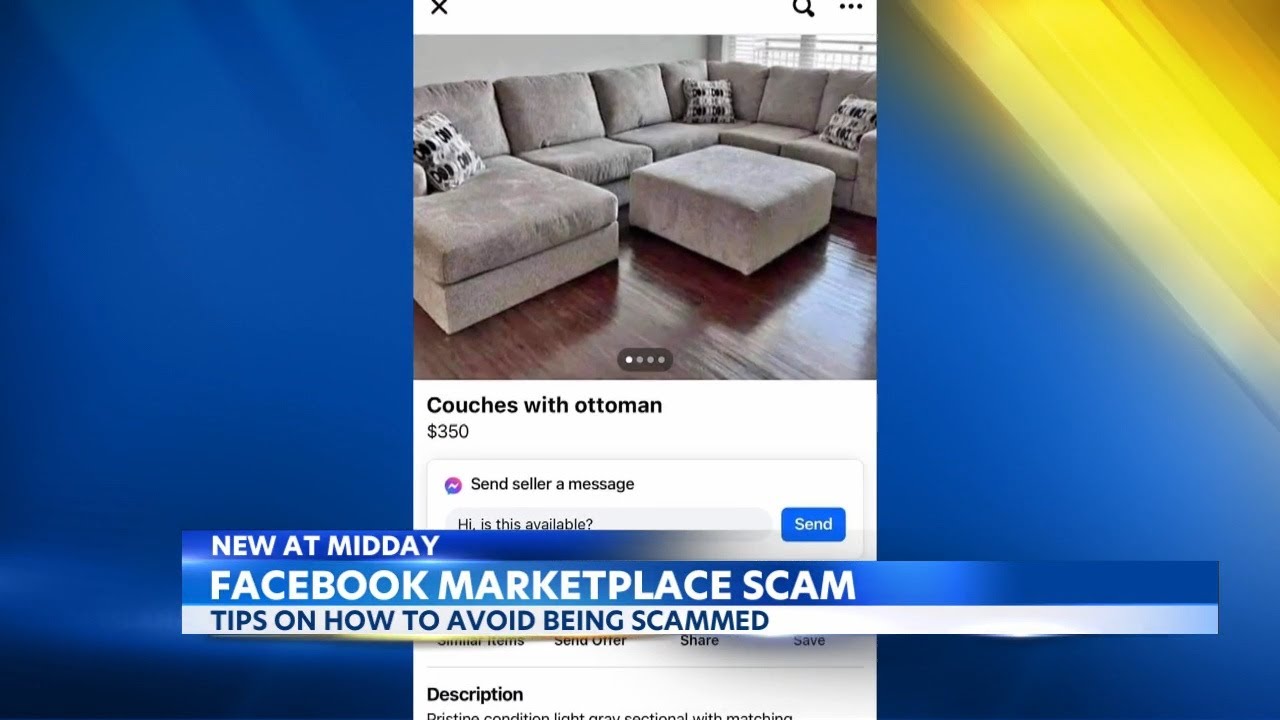 Facebook Marketplace Couch Scam - YouTube