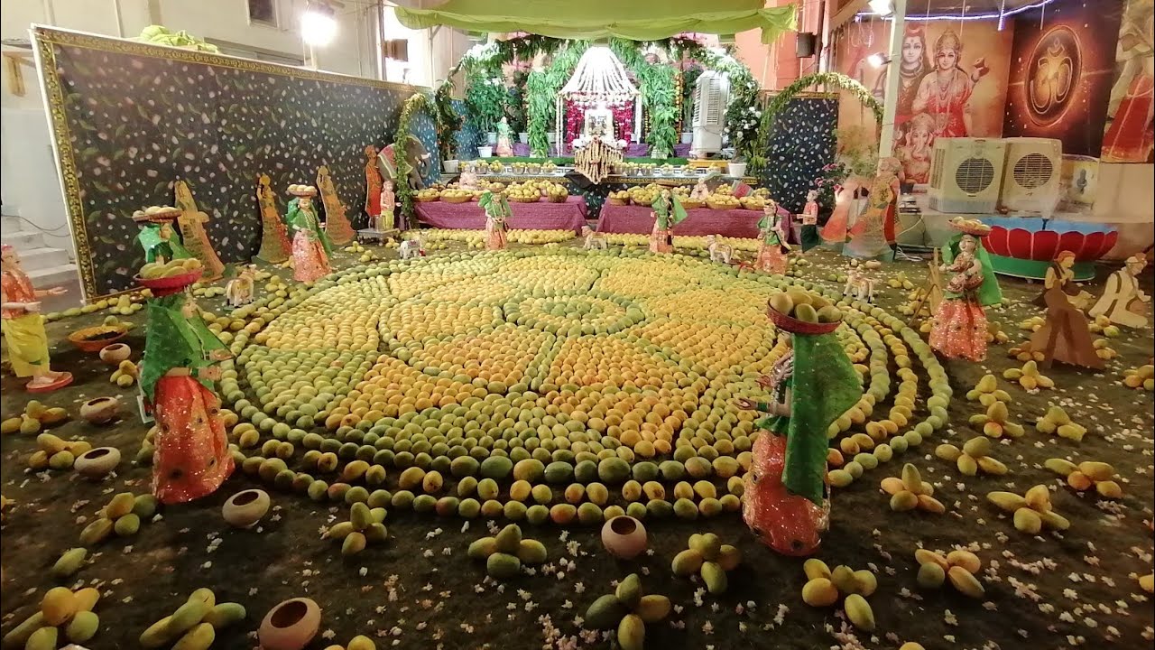 Mango Festival at Shri Krishna Temple Manama - YouTube