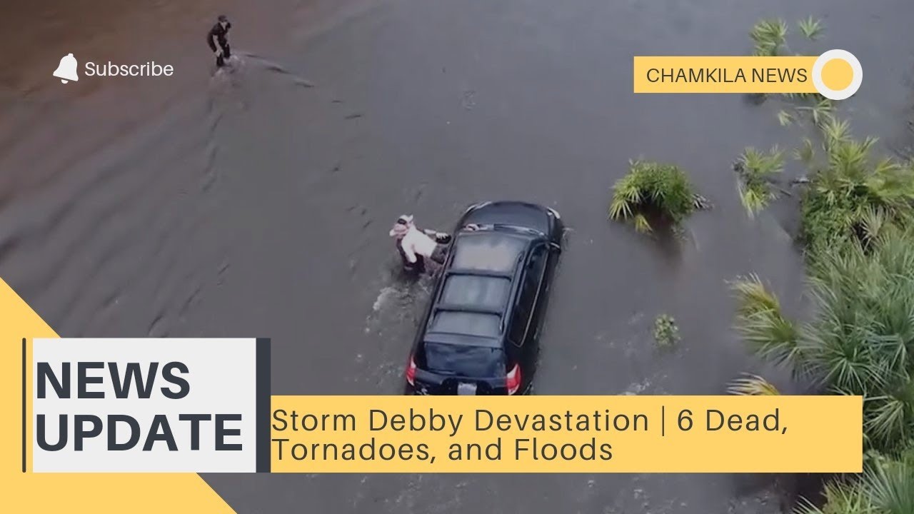 Devastating Aftermath of Tropical Storm Debby | Six Dead, Tornadoes and ...