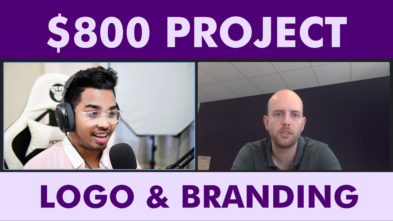 Meeting With Buyer For Logo & Branding $800 Project | Buyer Interview ...