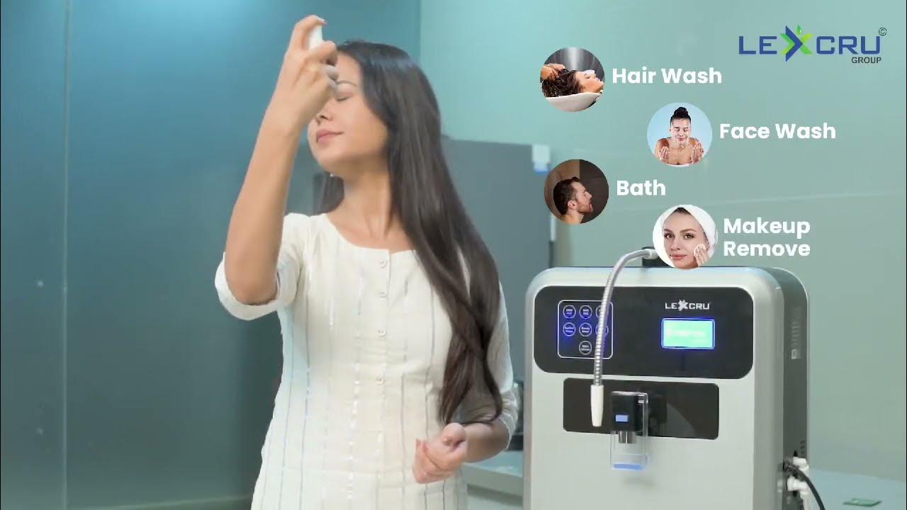 Multi Uses of Lexcru Xi5 Ro+Ionizer Machine. - YouTube