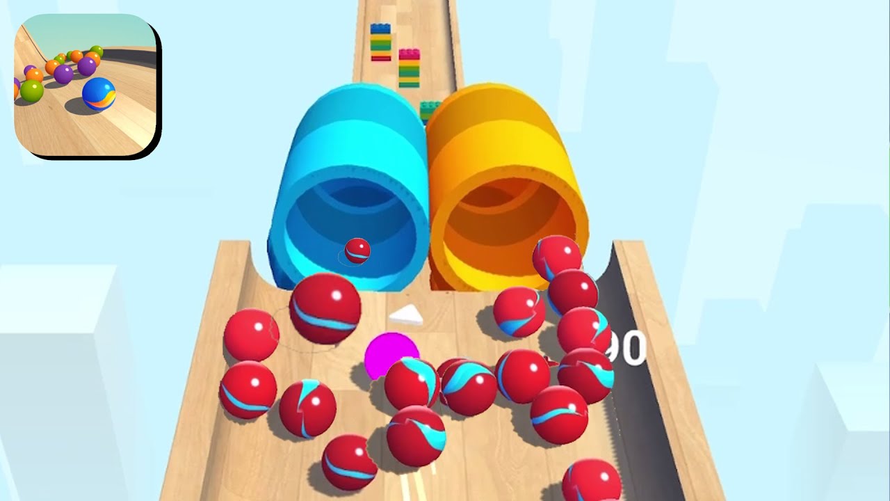 Marble Run Race - SpeedRun Gameplay ( Levels 1600 ) - YouTube