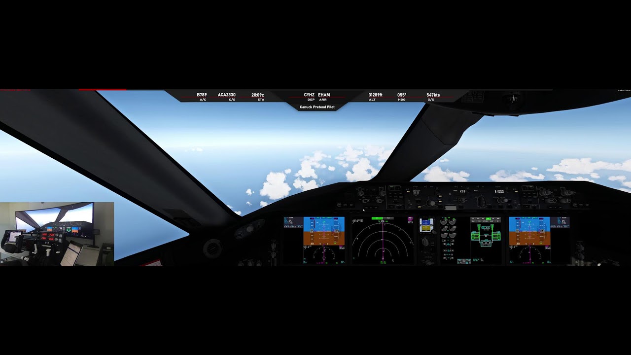 CTP Easstbound 2022! AC 2330 YHZ to AMS Full flight VAC - QualityWings ...