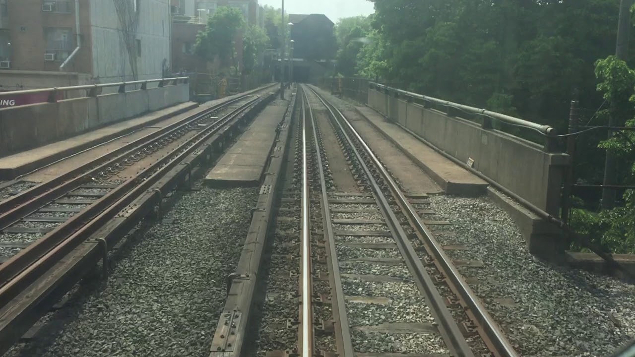 TTC subway Train view - besides drivers cab - YouTube