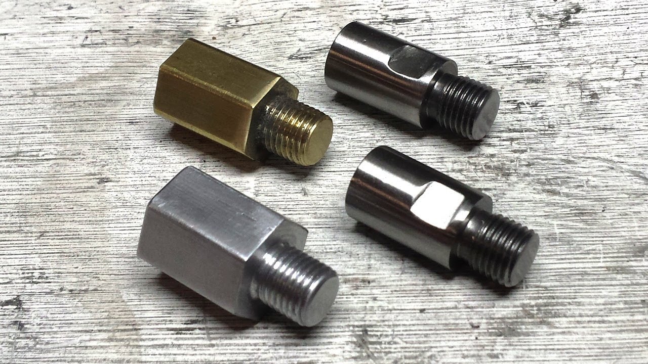 Custom Antenna Thread Adapter Sketch - YouTube