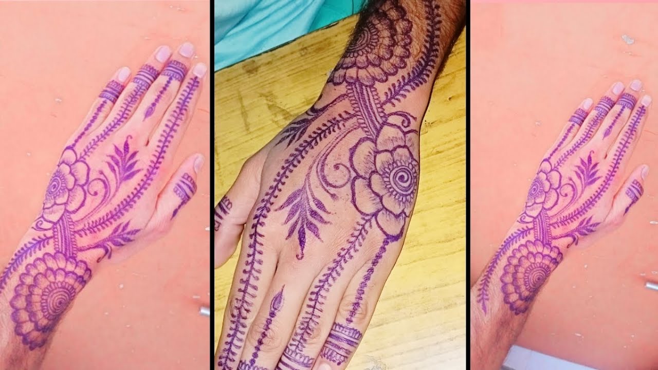 Beautiful Back Hand design || Everyone Female deserve this design ️|| # ...