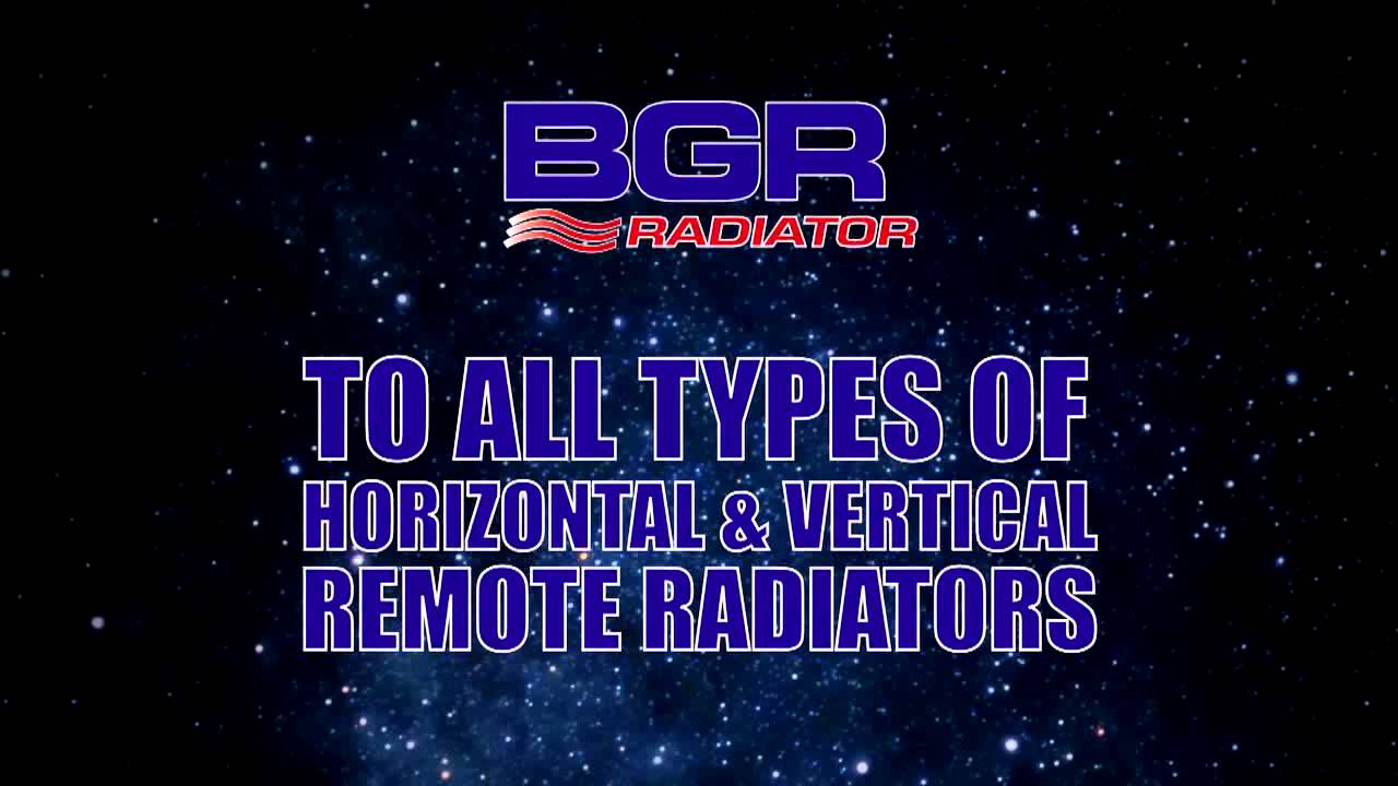 Heavy Duty Truck radiator - Horizontal and vertical Remote Radiator ...