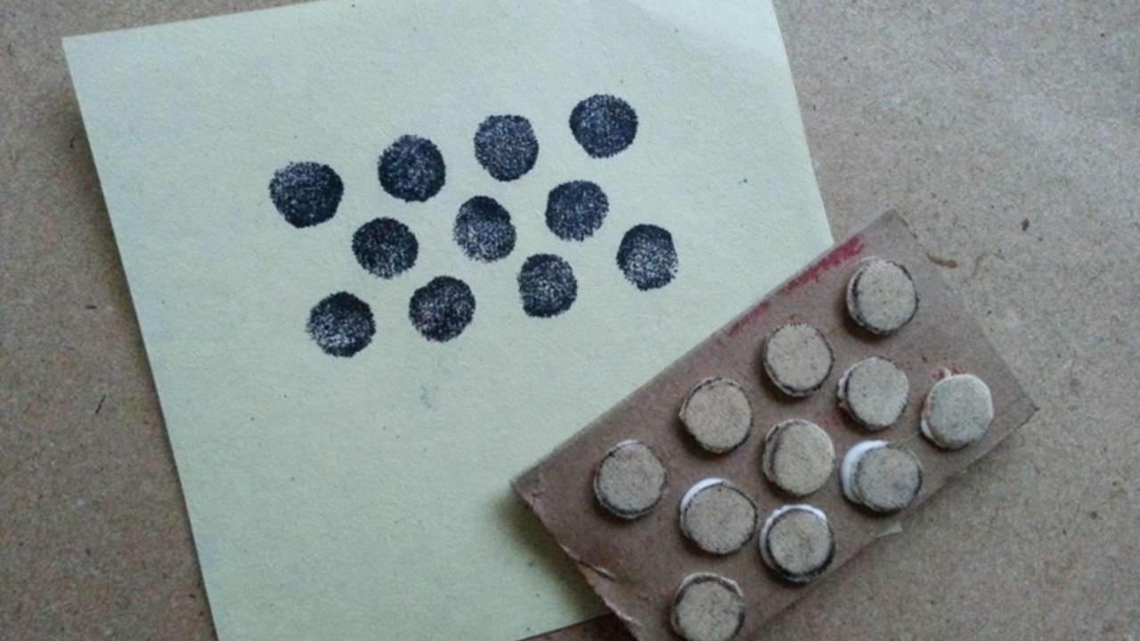How To Make A Polka Dotted Stamp - DIY Crafts Tutorial - Guidecentral ...