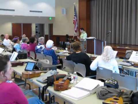 Gary Schank Plays jazz uke at Oasis Uke Strummers @ Corona Del Mar CA ...