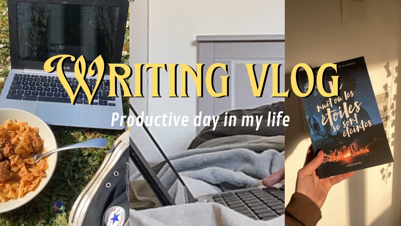 Writing Vlog - Productive Uni Vlog - YouTube