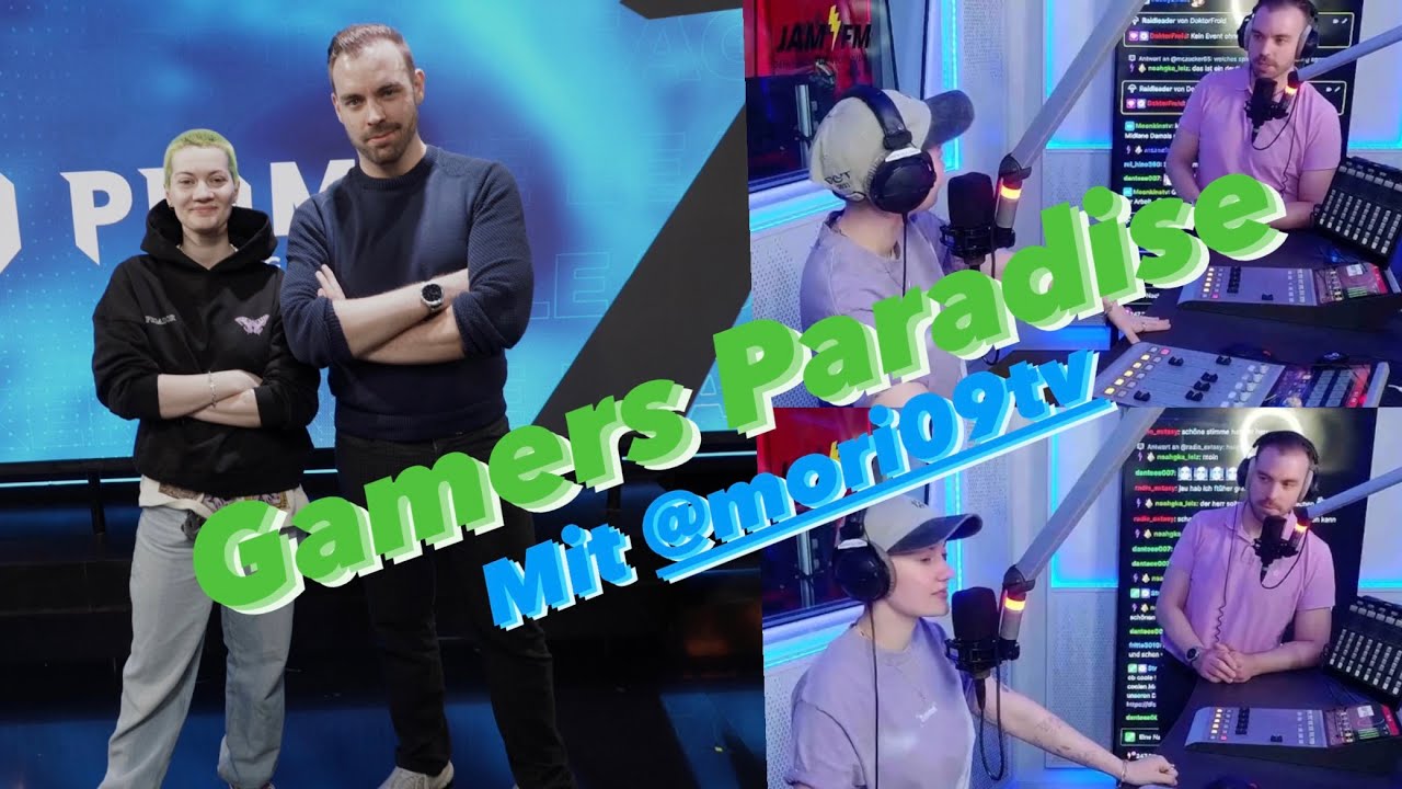 GAMING SHOW LIVE IM RADIO!! Gamers Paradise zusammen mit MORI09TV! # ...
