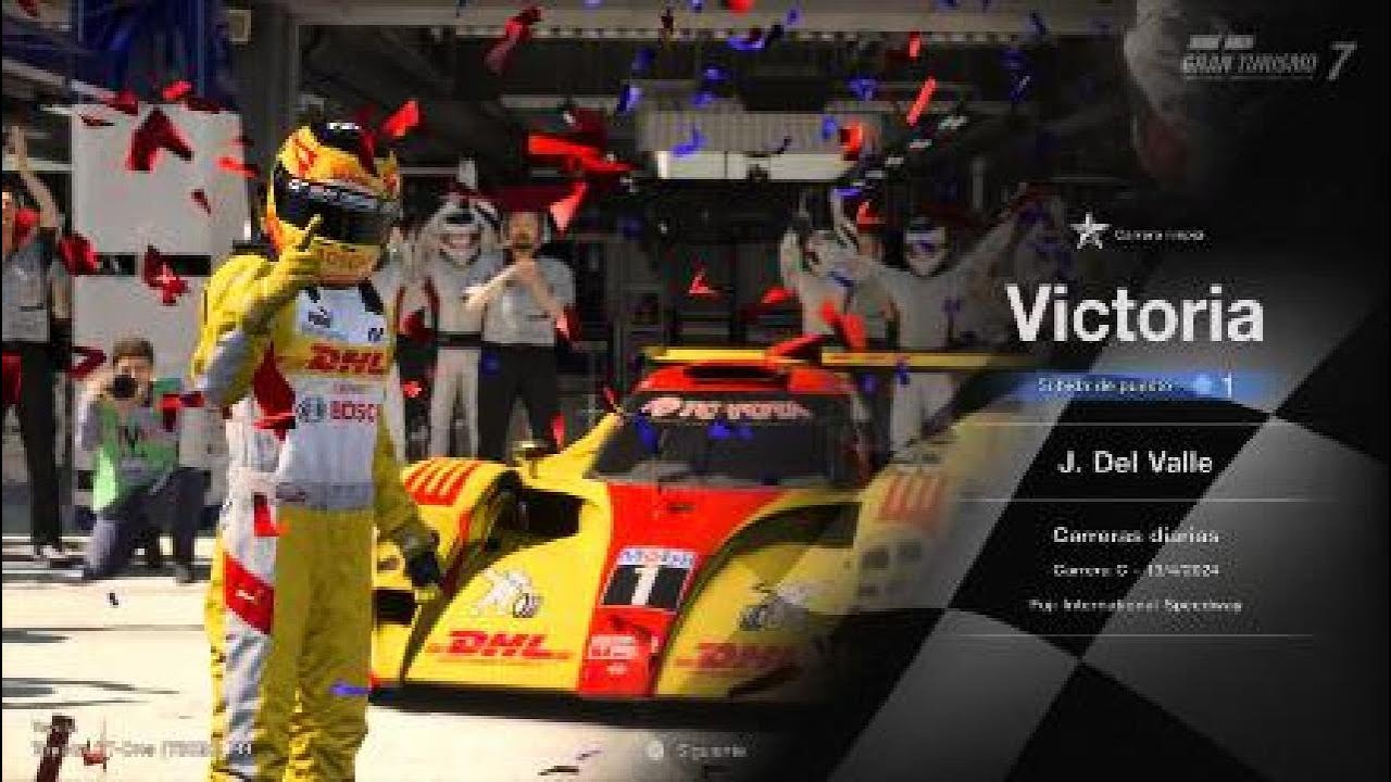 Fuji speedway - Toyota Dhl Racing - Gr2 - YouTube