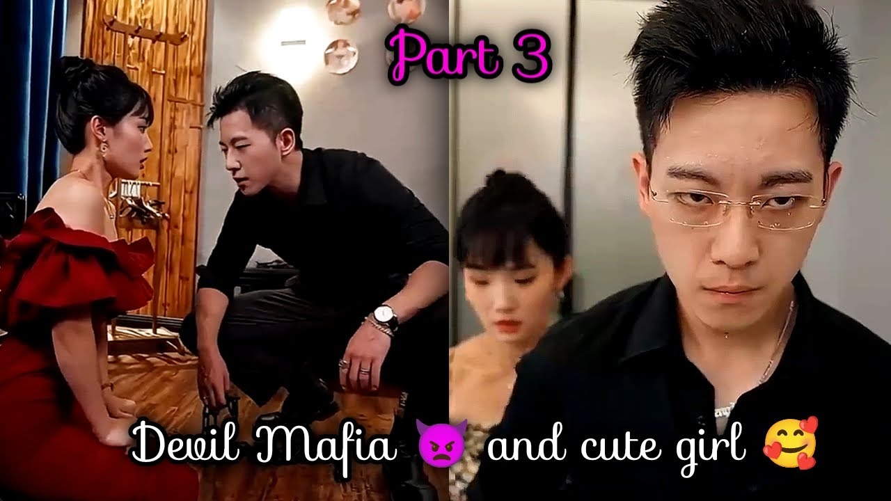 Devil Mafia 👿 and cute girl 🥰/Chinese mini drama explained in tamil ...