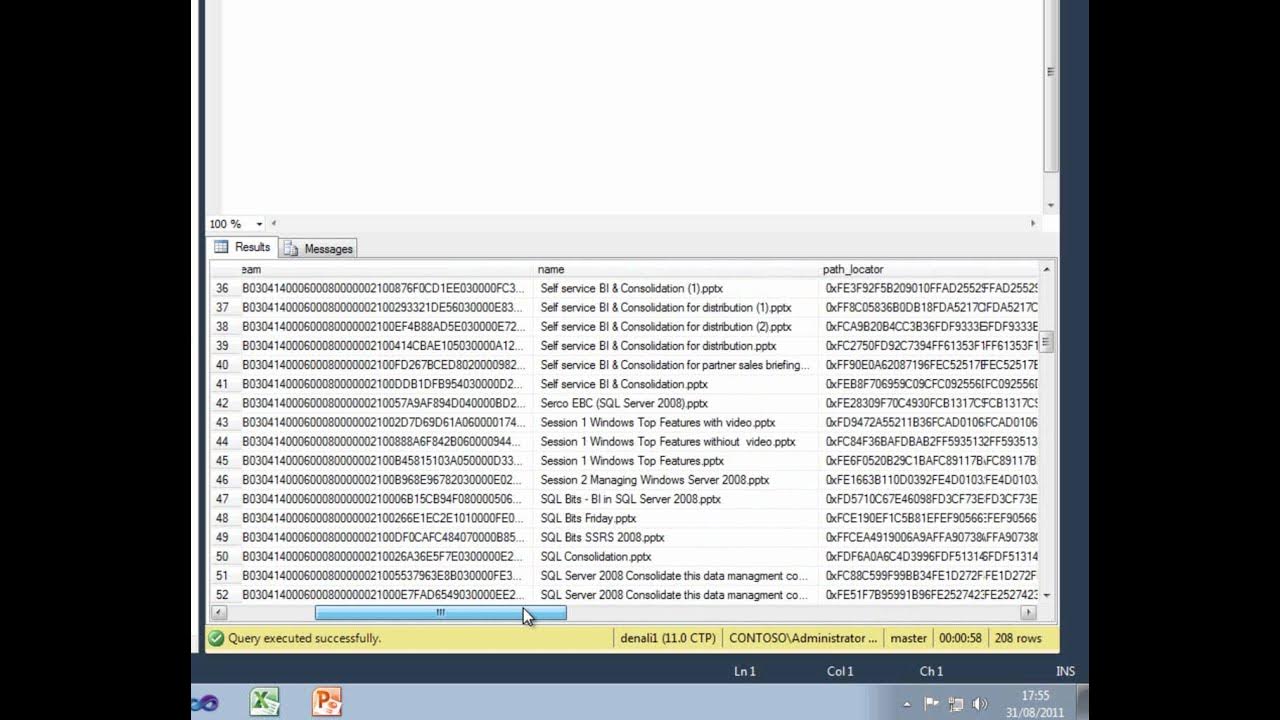 Beyond Relational part 2 - Using SQL Server FileTable - YouTube