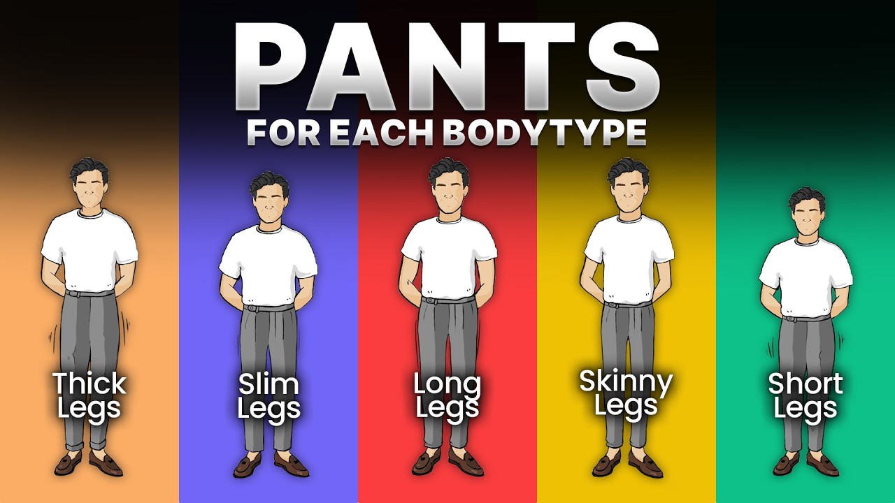 Find Pants That Actually Fit You: A Guide to Fits & Brands - YouTube
