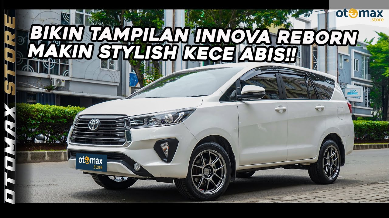 Modifikasi Innova Reborn, Tampil Stylish Pakai Velg Lenso V1N Original ...