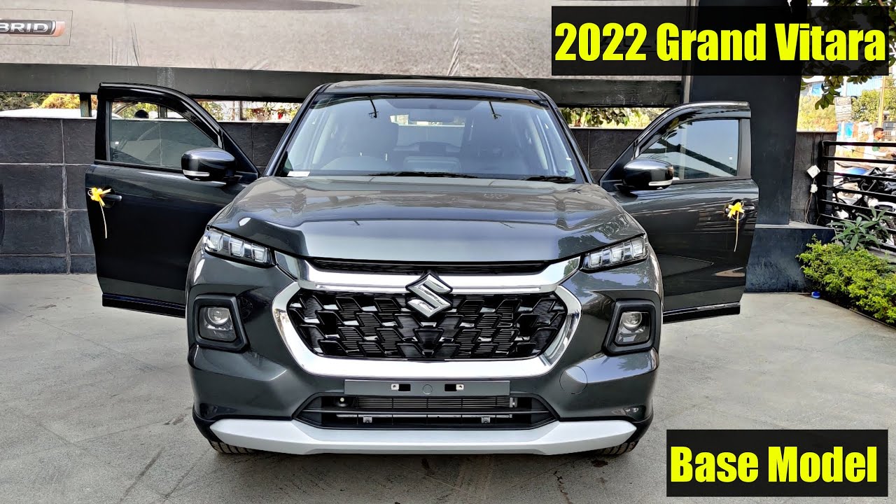 मात्र 10.45 लाख 2022 New Grand Vitara Sigma Base Model Features,Price ...