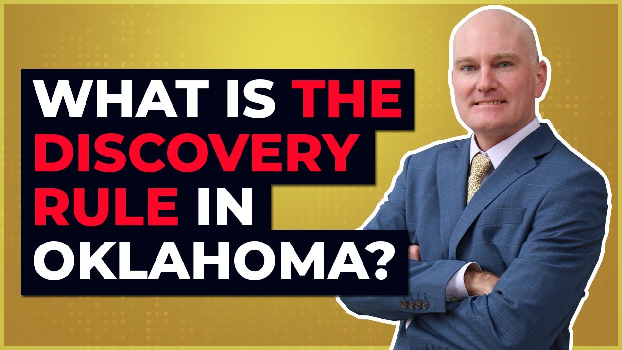 What is the Discovery Rule in Oklahoma? - YouTube