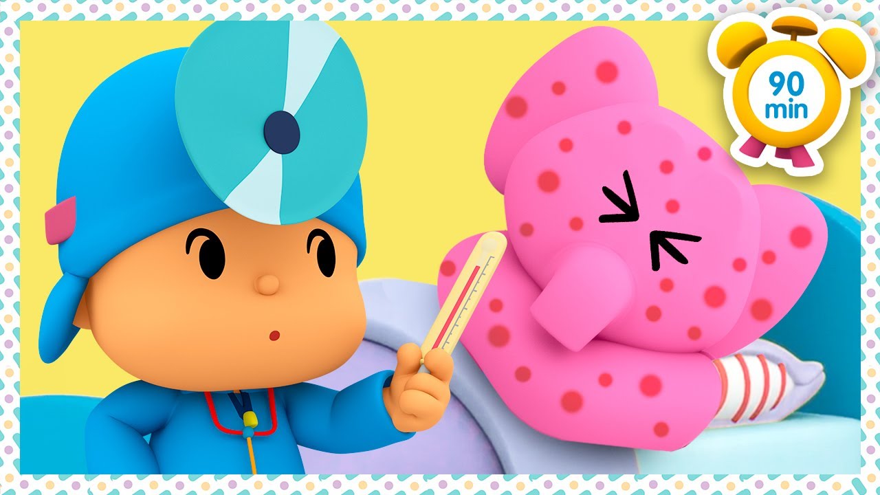 POCOYO in ENGLISH - I'm Going to the Doctor [90 min] Full Episodes ...