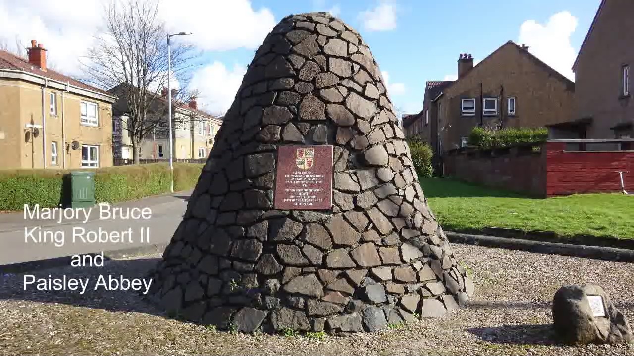 Princess Marjory Bruce, King Robert II and Paisley Abbey - YouTube