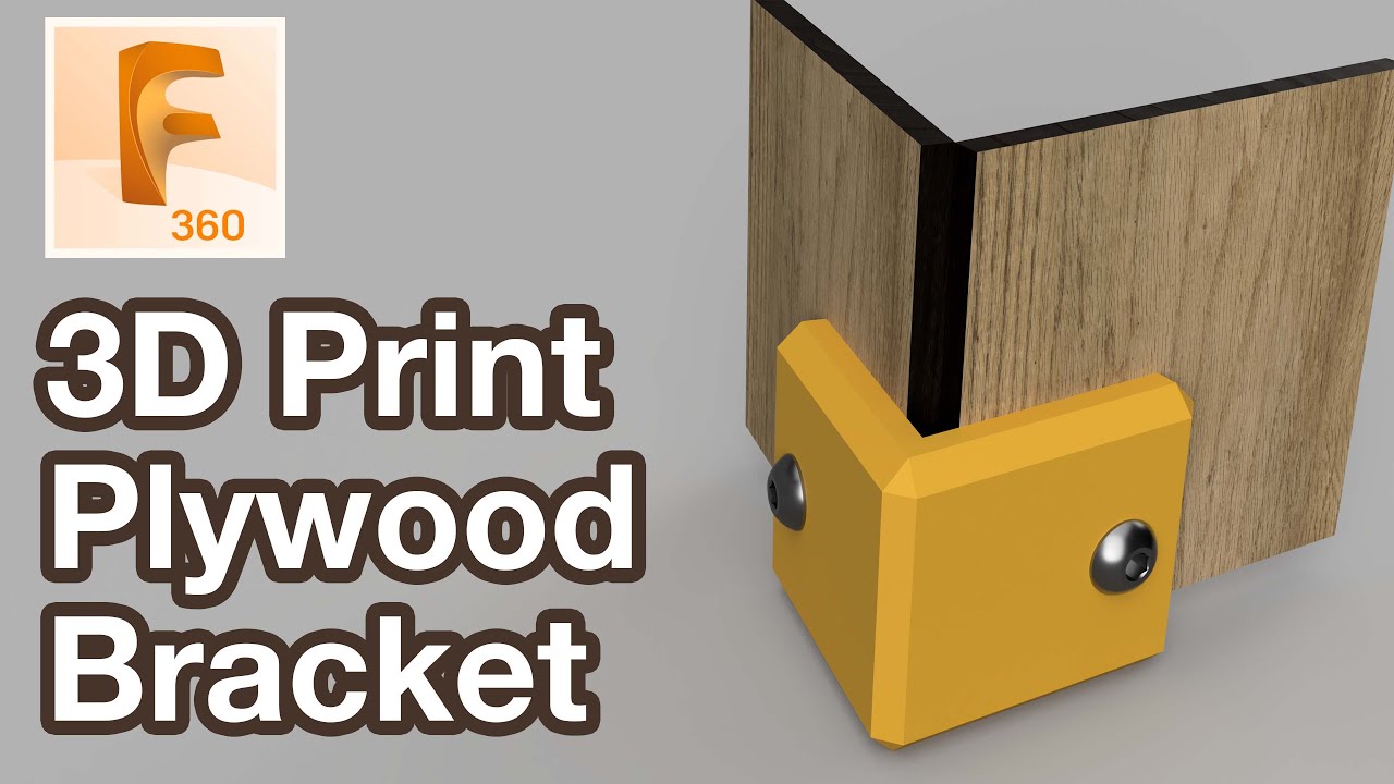 Master 3D Printed Brackets with Fusion 360: A Step-by-Step Tutorial for ...