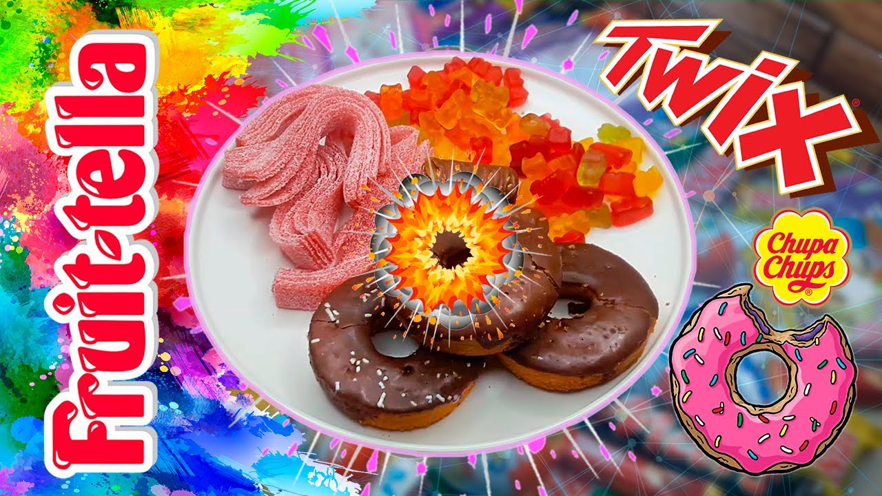 Magic ASMR Candy | Unpacking Twix, Brawo Donut, Fruittella Box - YouTube