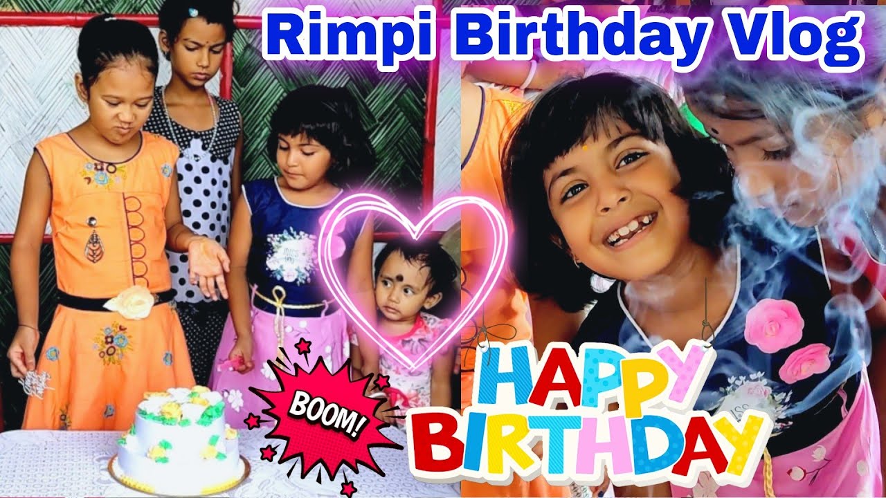 Rimpi Birthday Vlog || Happy Birthday Rimpi || Suven Kai Vlog || Rimpi ...