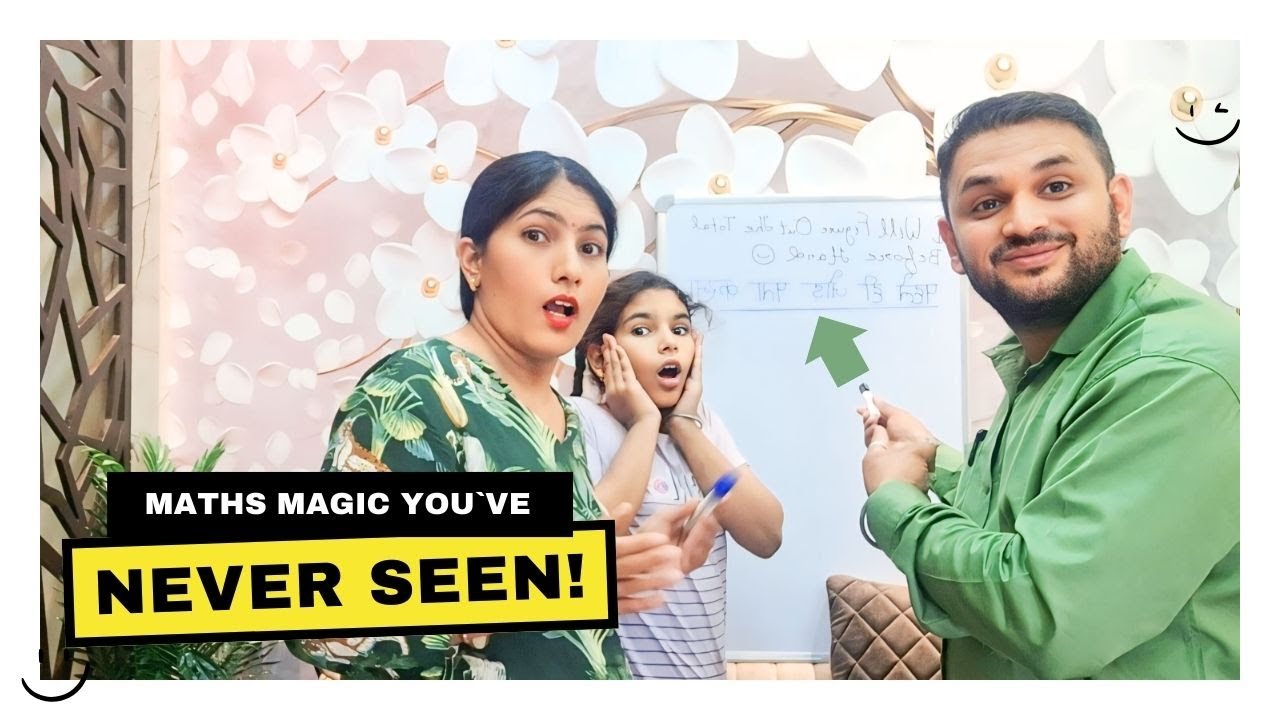 Mind-Blowing Math Trick: Guessing the Total Instantly! #mathmagic #mathstricks #mathematics # ...