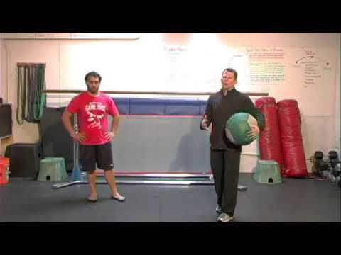 Single Leg Lateral Medicine Ball Toss - YouTube